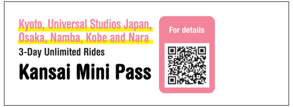 Kansai Mini Pass - Japan Rail Travel
